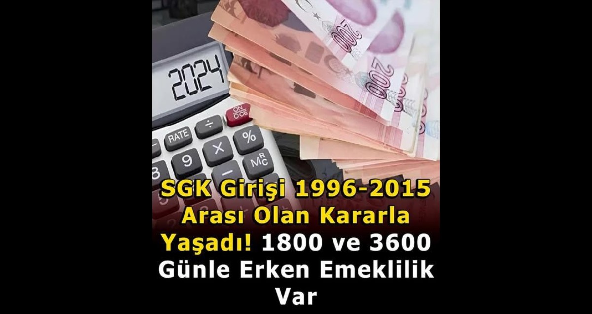 SGK girişi olanlara müjde!